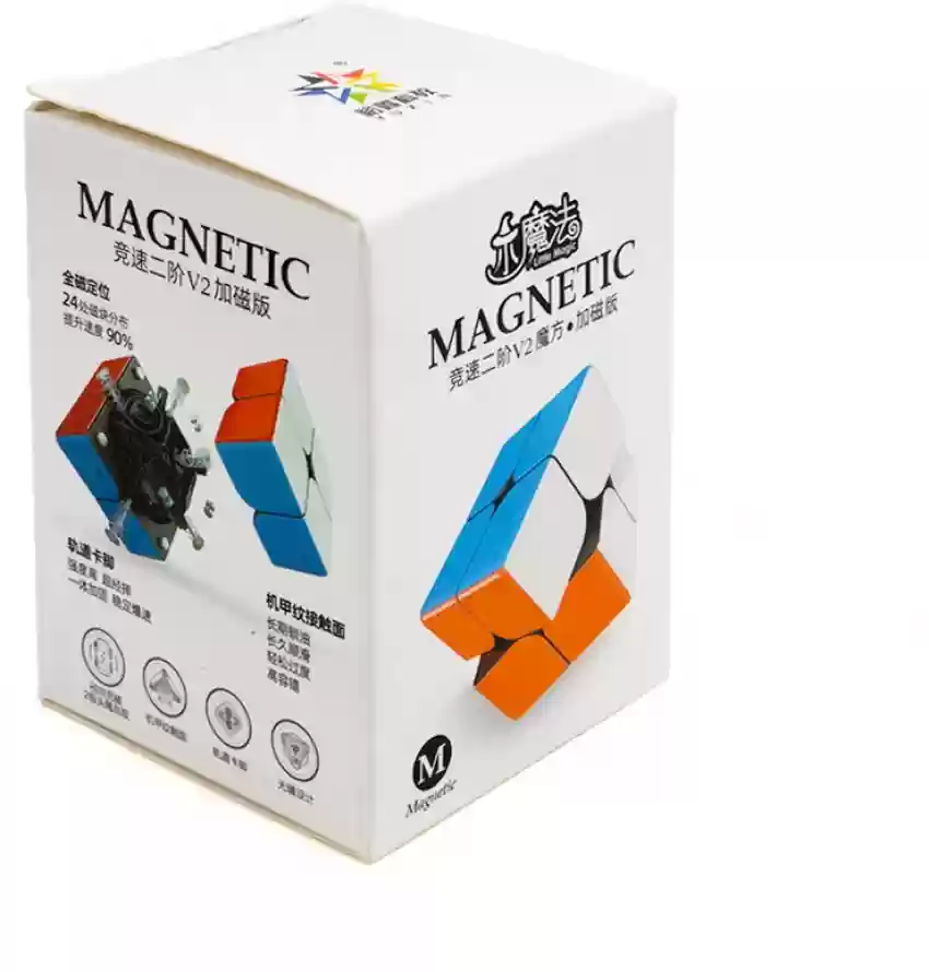 Buy YuXin little magic 2x2 v2 m | Mcubes India | 2x2 m cube