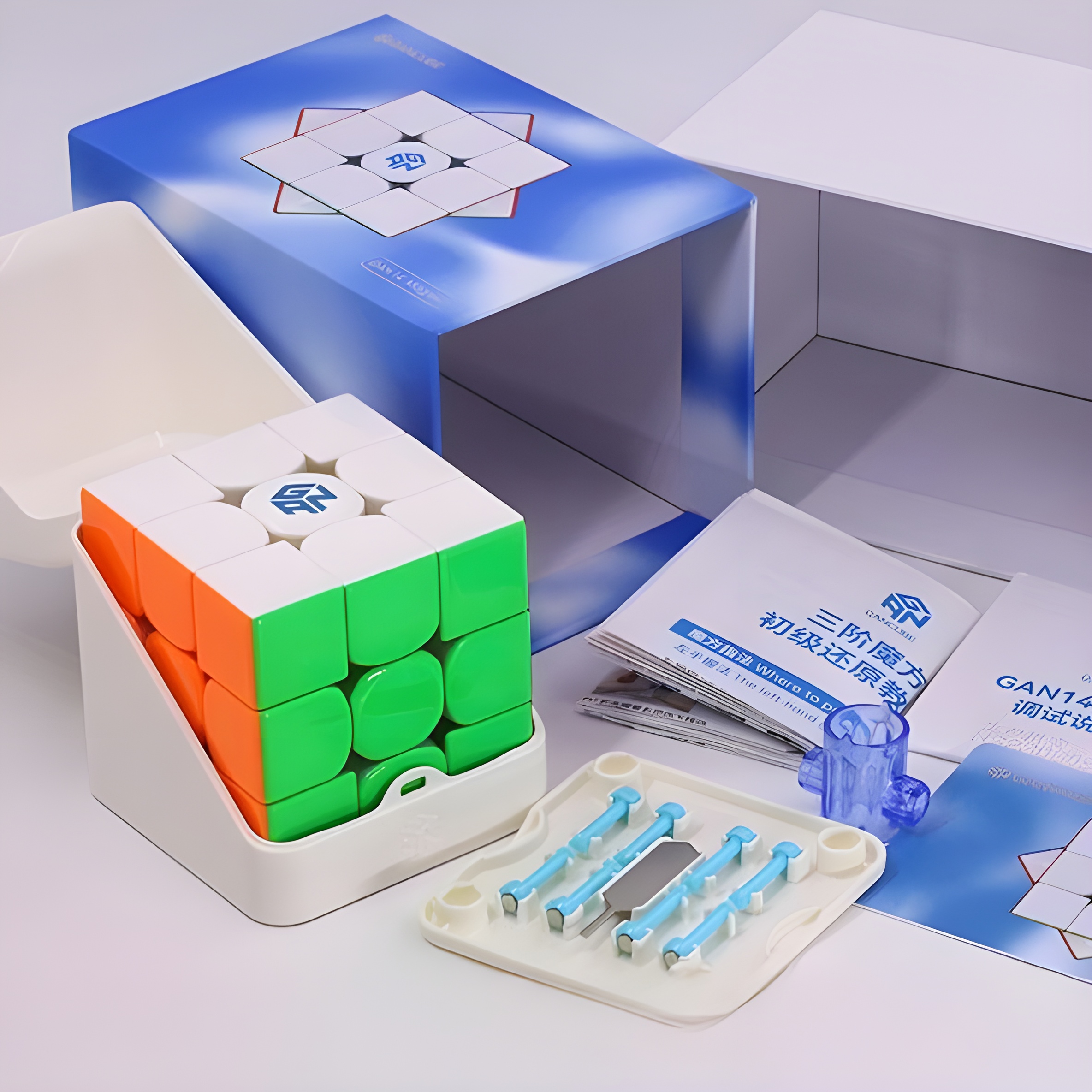 GAN 14 magLev frosted 3x3 cube | Speed cube | Mcubes India