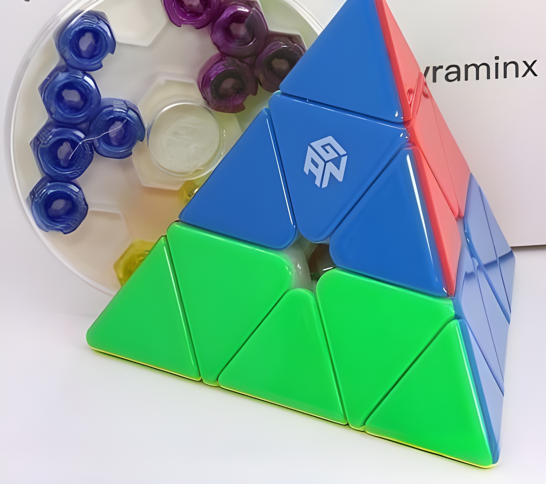 mcubes India Gan pyraminx m enhanced uv magnetic cube - Mcubes India